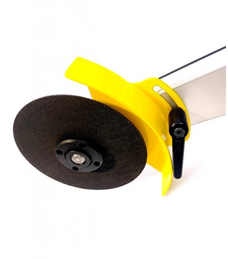 Adapter for grinding groin welds GLOB SYSTEM ALU-07 + cutting disc